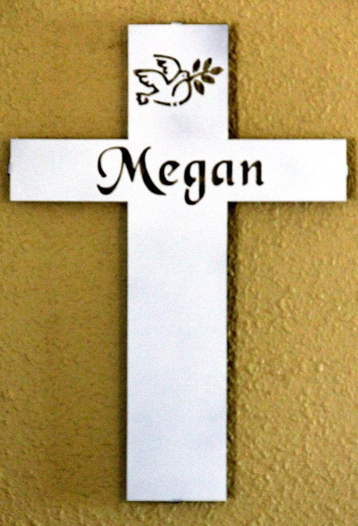 Personalized Wall Cross: Custom Cross: Religious Wall plaque – Medal ...
