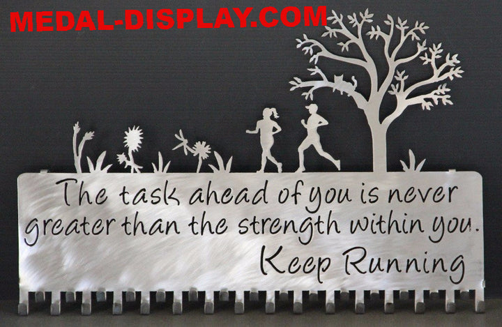 Running Medal Holders: Race Bib Hangers: Medal Displays for Runners ...
