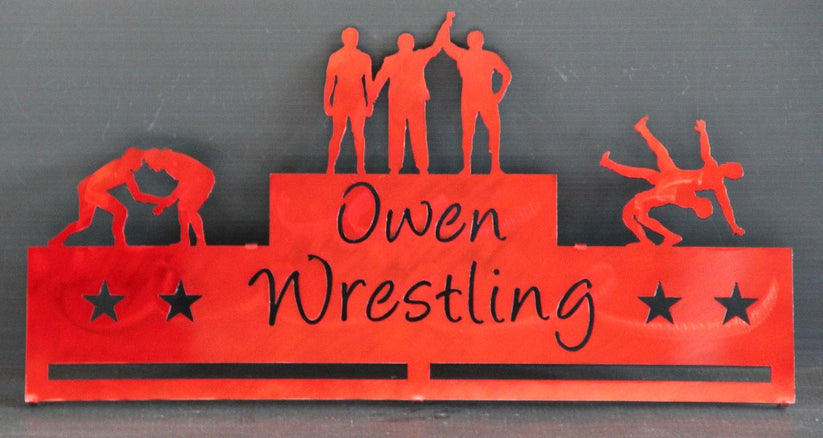 Medal Holder Wrestling: Personalized Medal Display Holder – Medal ...