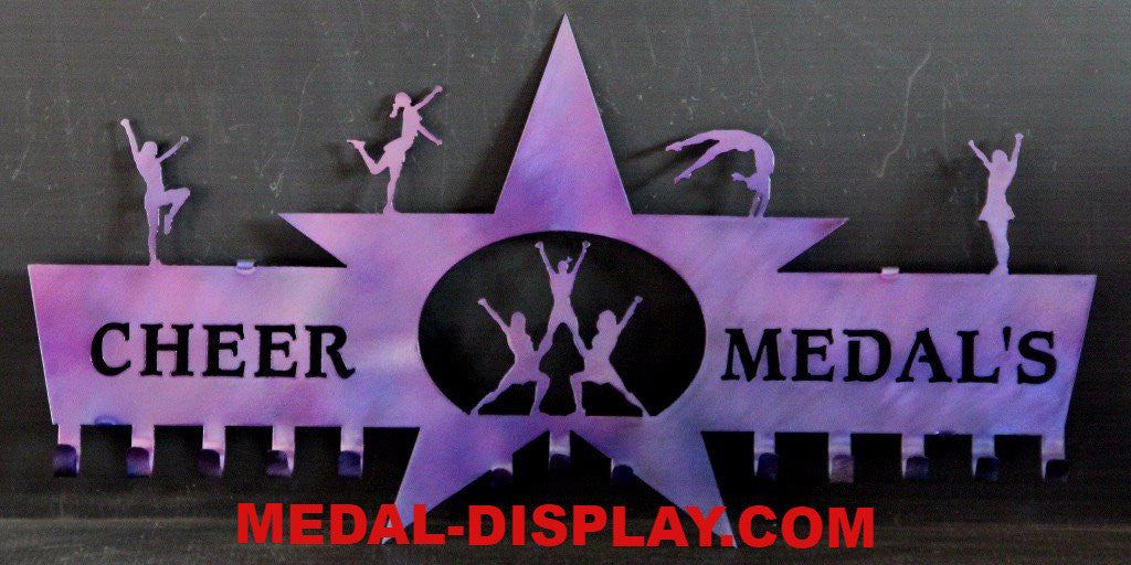 Cheer Medal Holder: Cheer Award Displays: Cheerleading Medals Holder ...